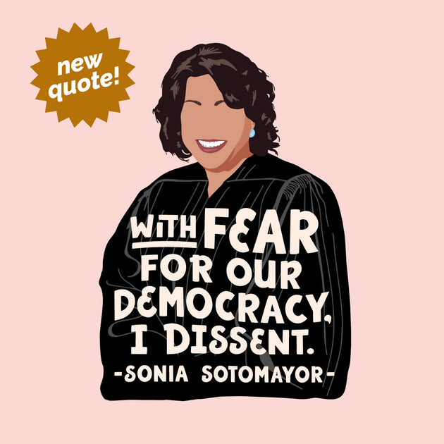 Sonia Sotomayor Poster Prints, Art & More | ARCHd