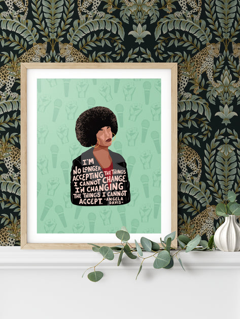 NEW: Angela Davis and Katherine Johnson Art – Tagged "large prints"– ARCHd