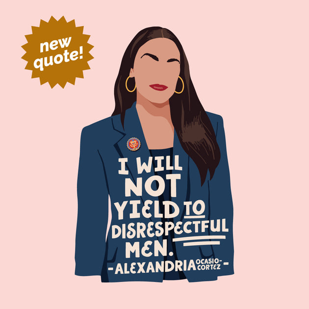 AOC Merch | Alexandria Ocasio-Cortez Art & More | ARCHd