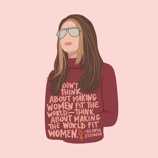 Gloria Steinem Art and Poster Prints | ARCHd
