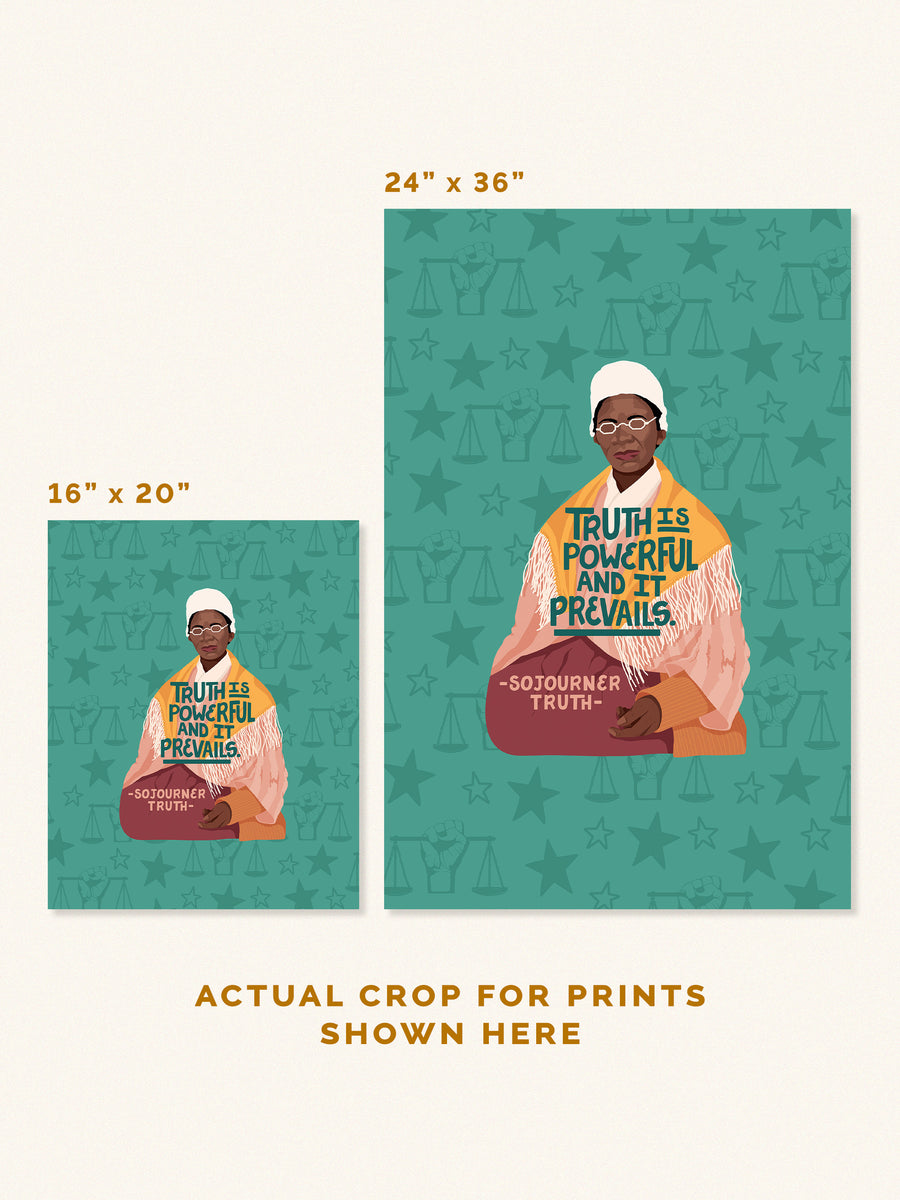Sojourner Truth Quote poster print – ARCHd